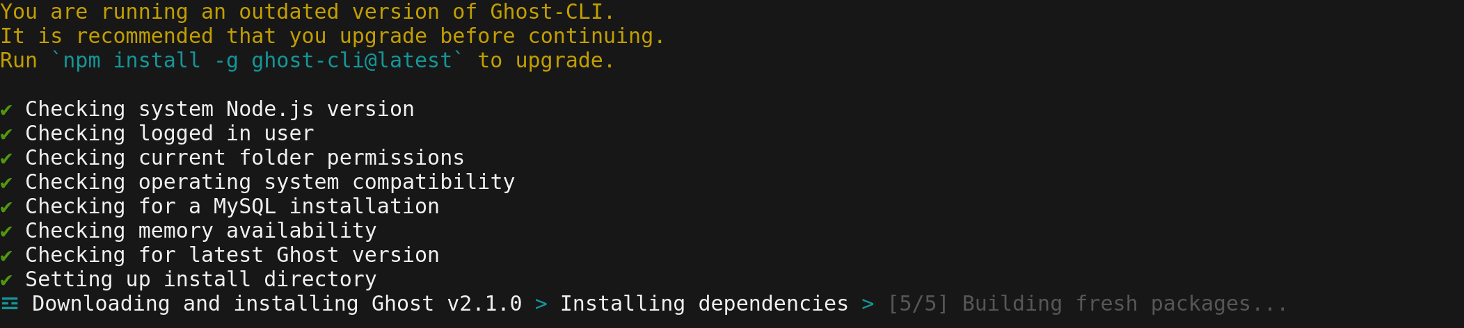 Install And Host Multiple Ghost Blogs On One Server